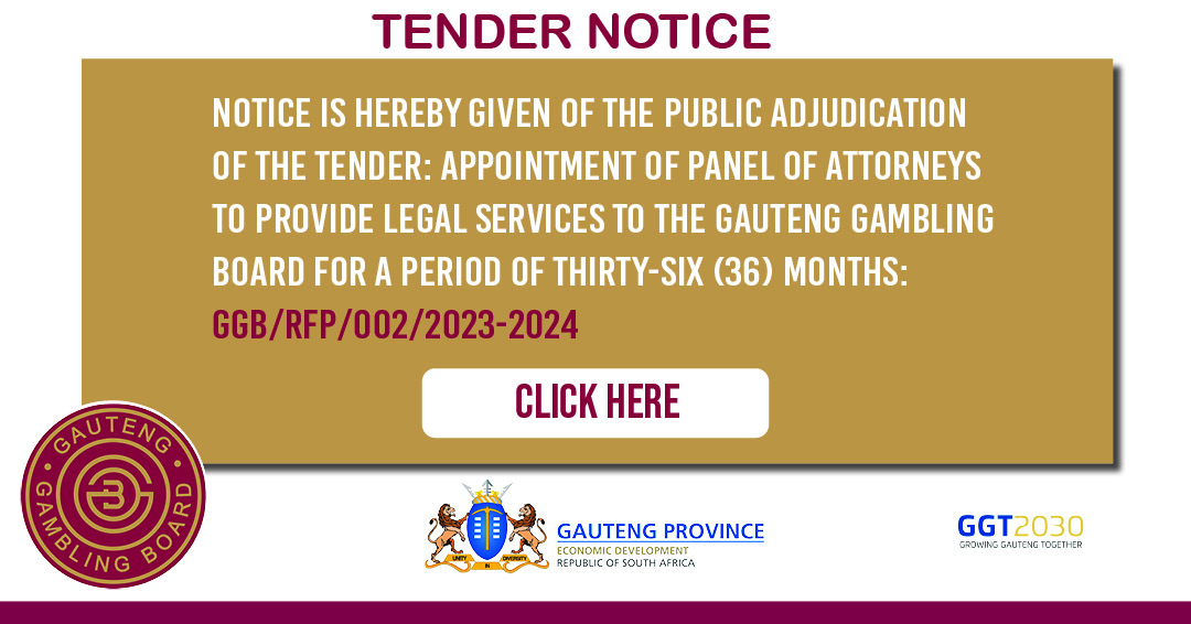 Who are we – Gauteng Gambling Board